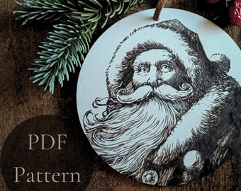 Nativity Pyrography Woodburning PDF Pattern Stencil for Christmas ...