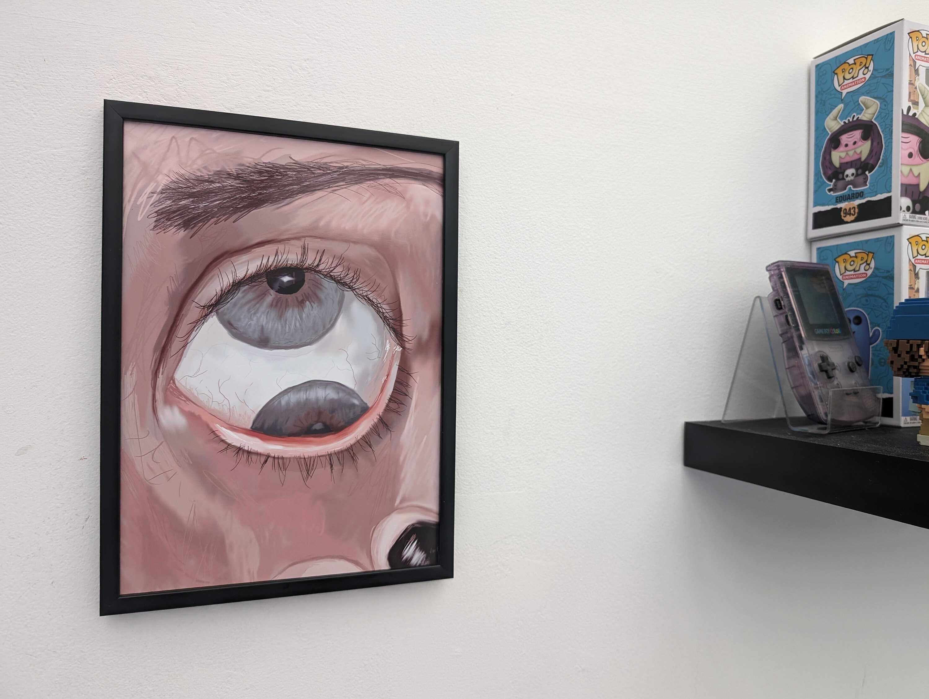 Double Vision (mental Health Art Print ) - Etsy