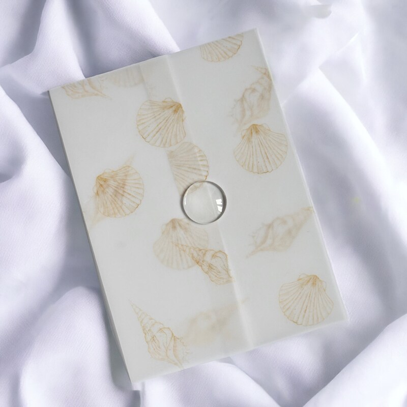 Vellum Invitation - Etsy