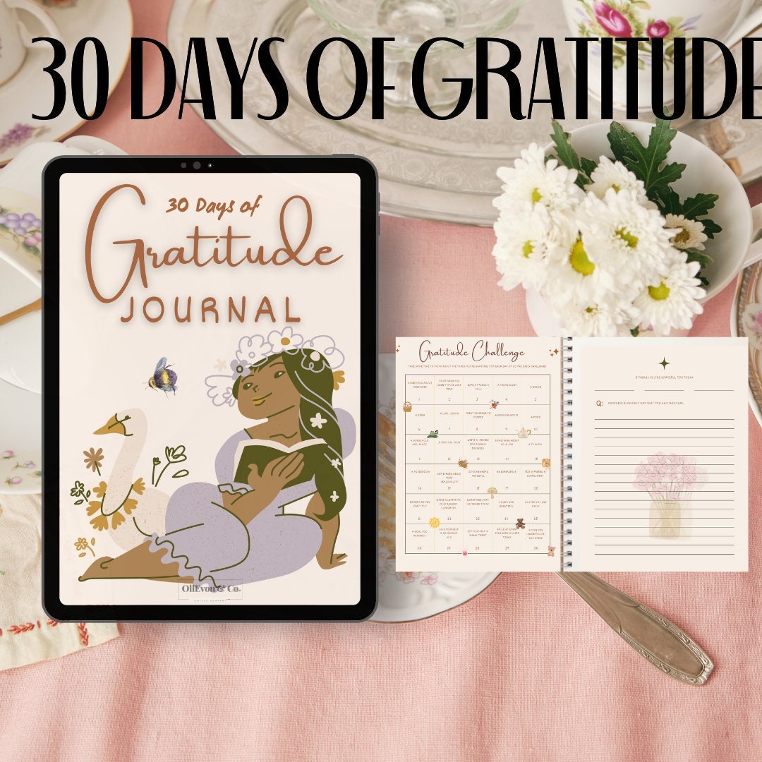 Daily Gratitude Journal for Teen Girls, Affirmation Journal, Daily ...
