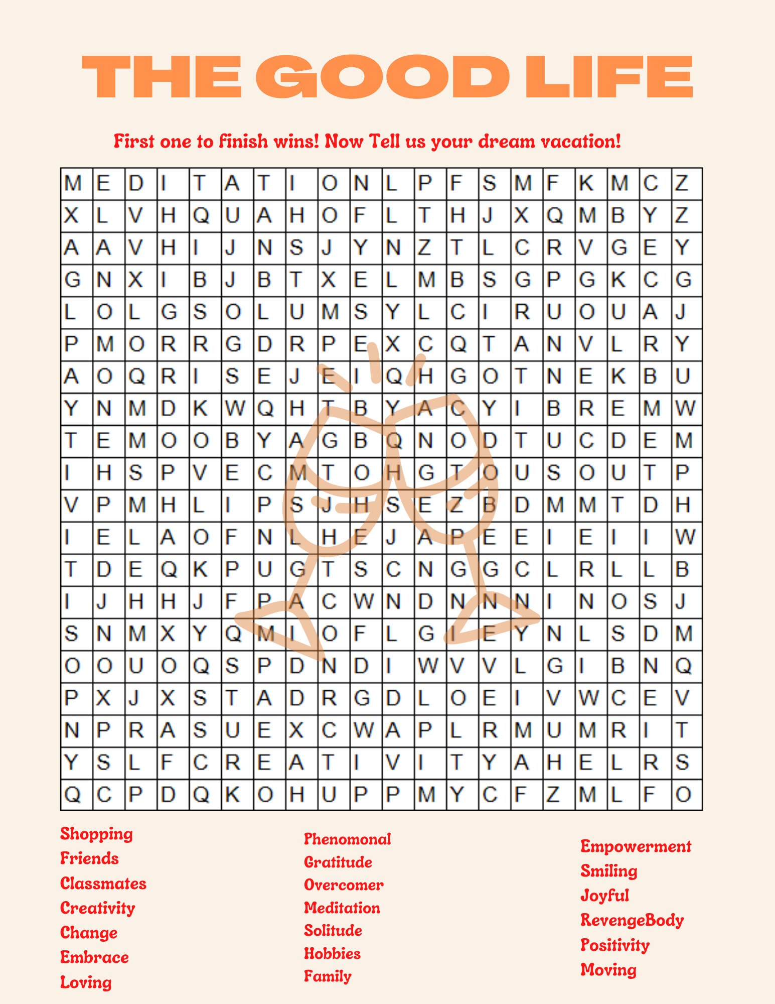 Self Care Package Printable Word Search Break up Party Bundle - Etsy