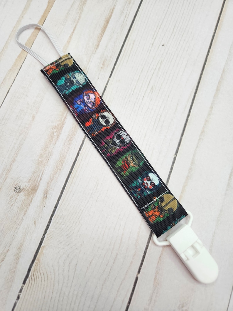 Scary Movie Characters / Pacifier Clips / - Etsy