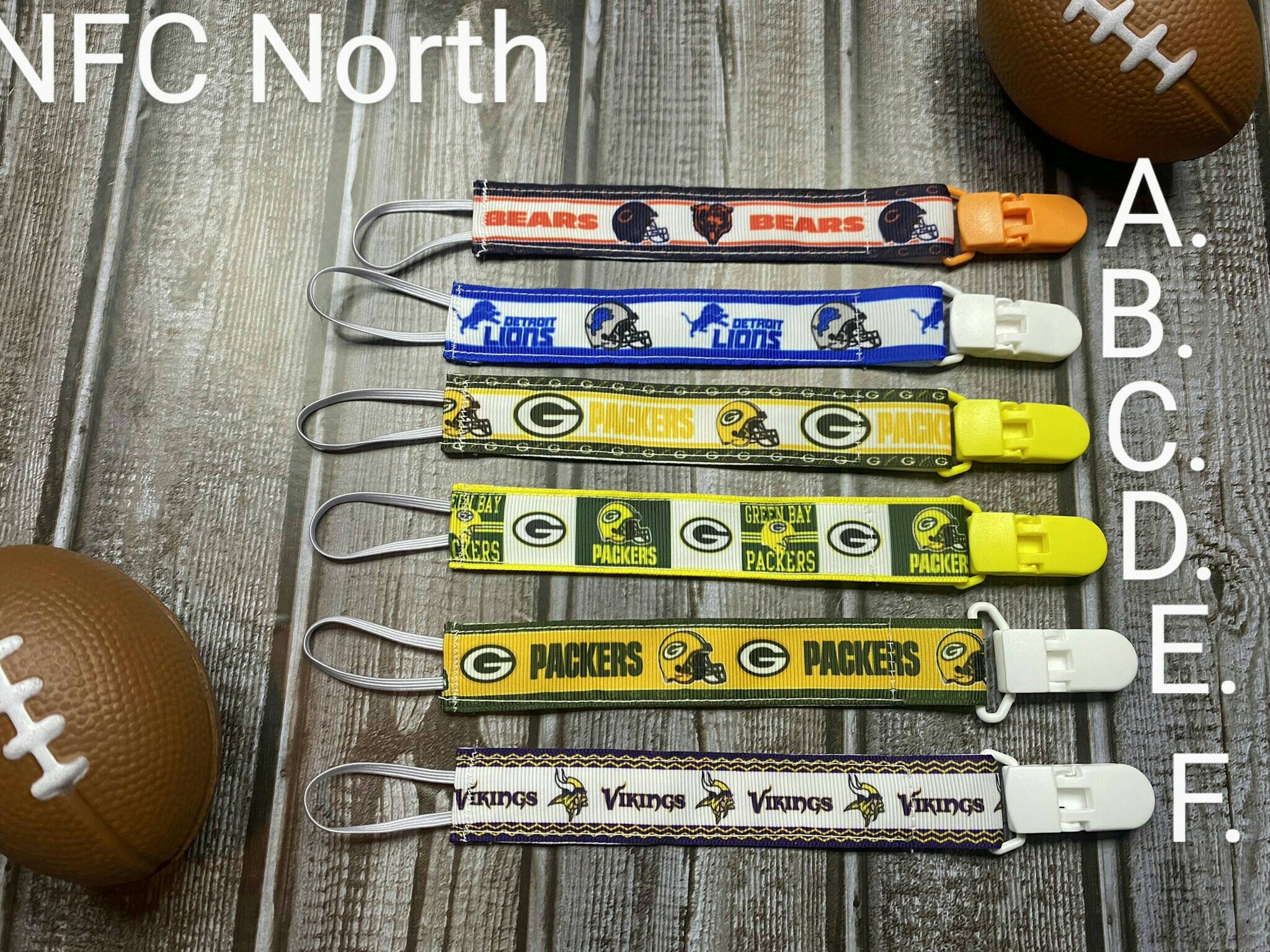 Professional Football Pacifier Clips / - Etsy