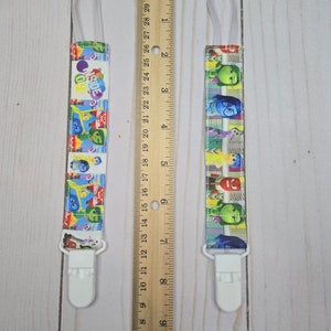 Pacifier Clip / Baby Shower Gift / Fabric Pacifier Clip / Handmade Baby ...
