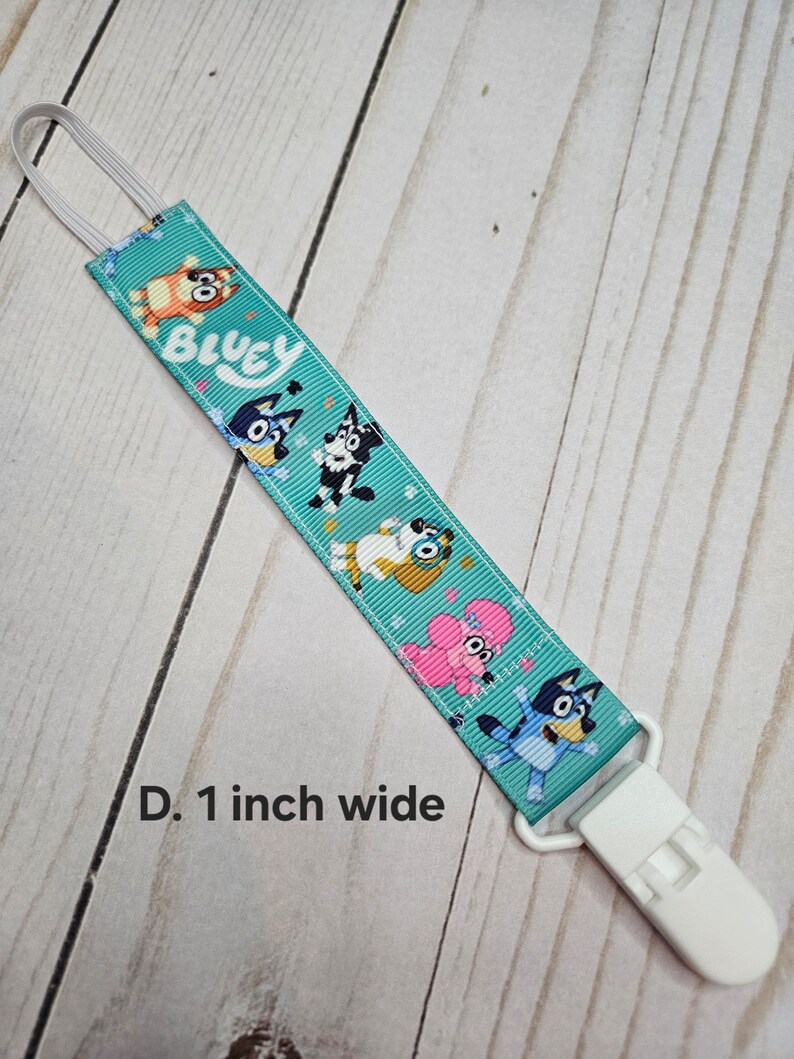 Australian Dog Toddler TV Show Pacifier Clip / Baby Shower Gift ...