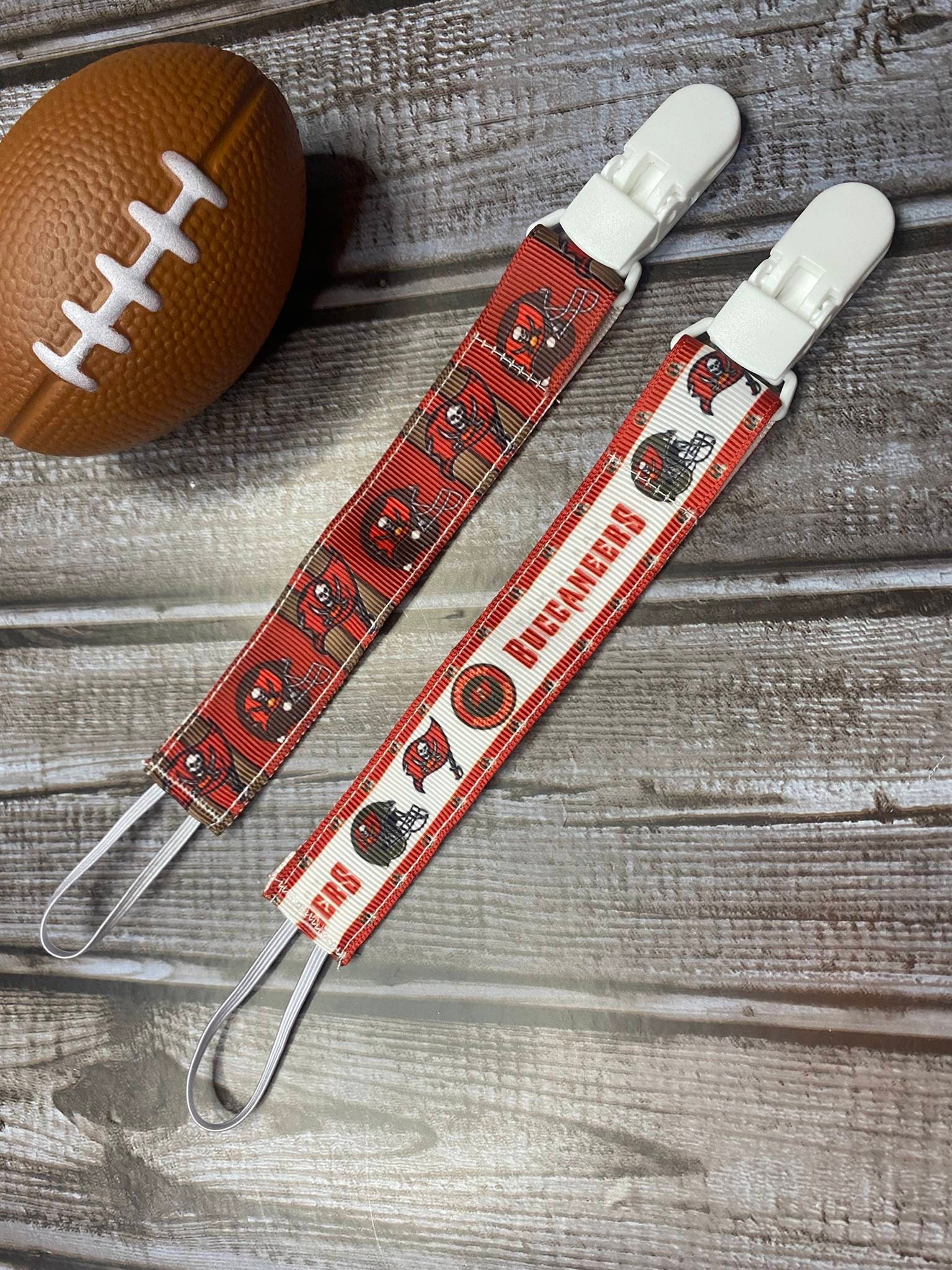Professional Football Pacifier Clips - Etsy
