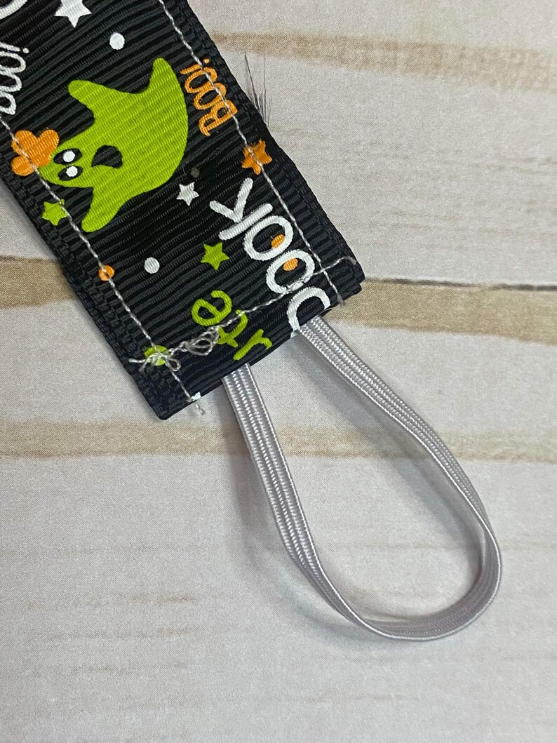Halloween Pacifier Clip / Baby Shower Gift / Fabric Pacifier Clip ...