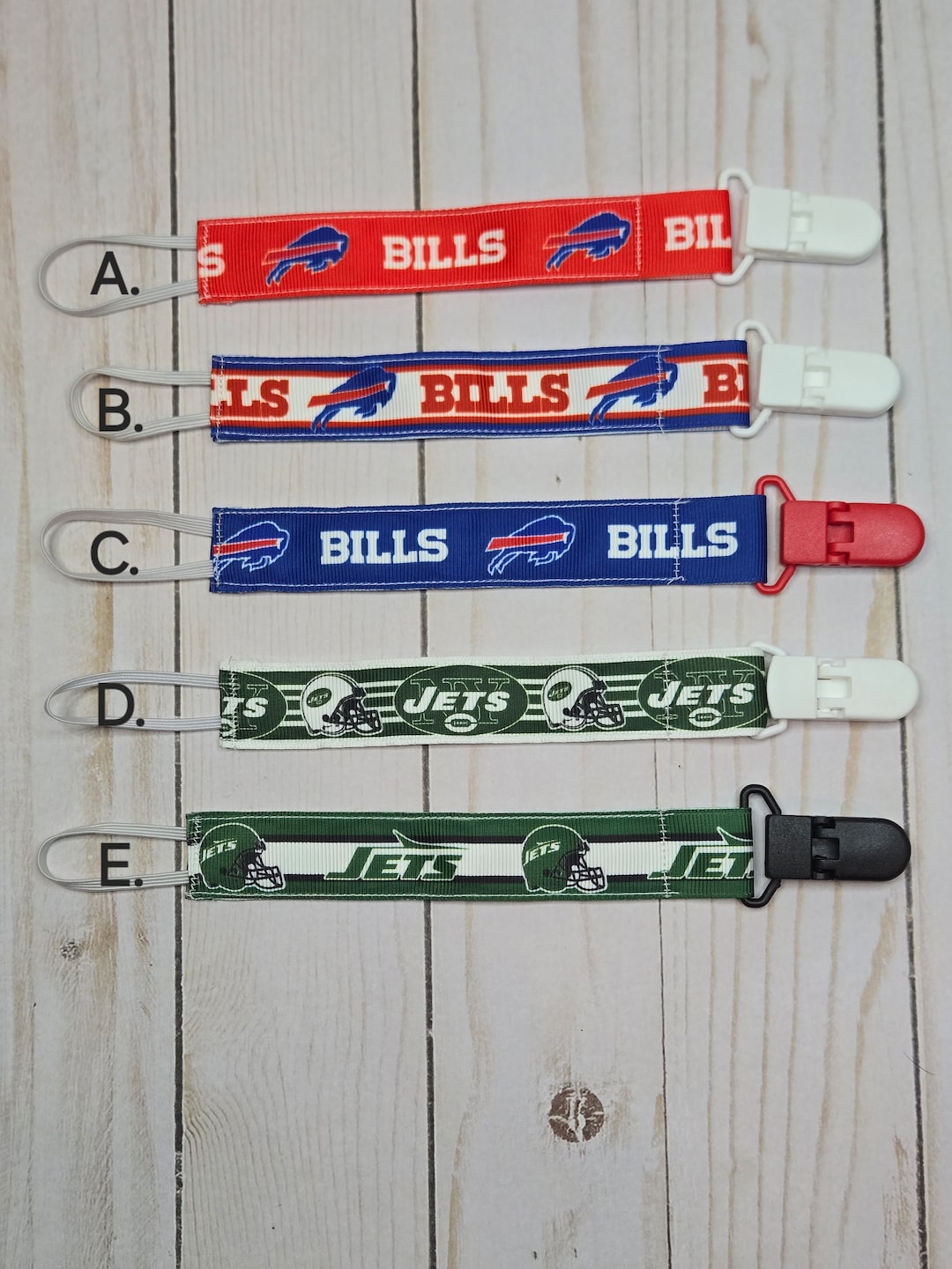 Professional Football Pacifier Clip / - Etsy