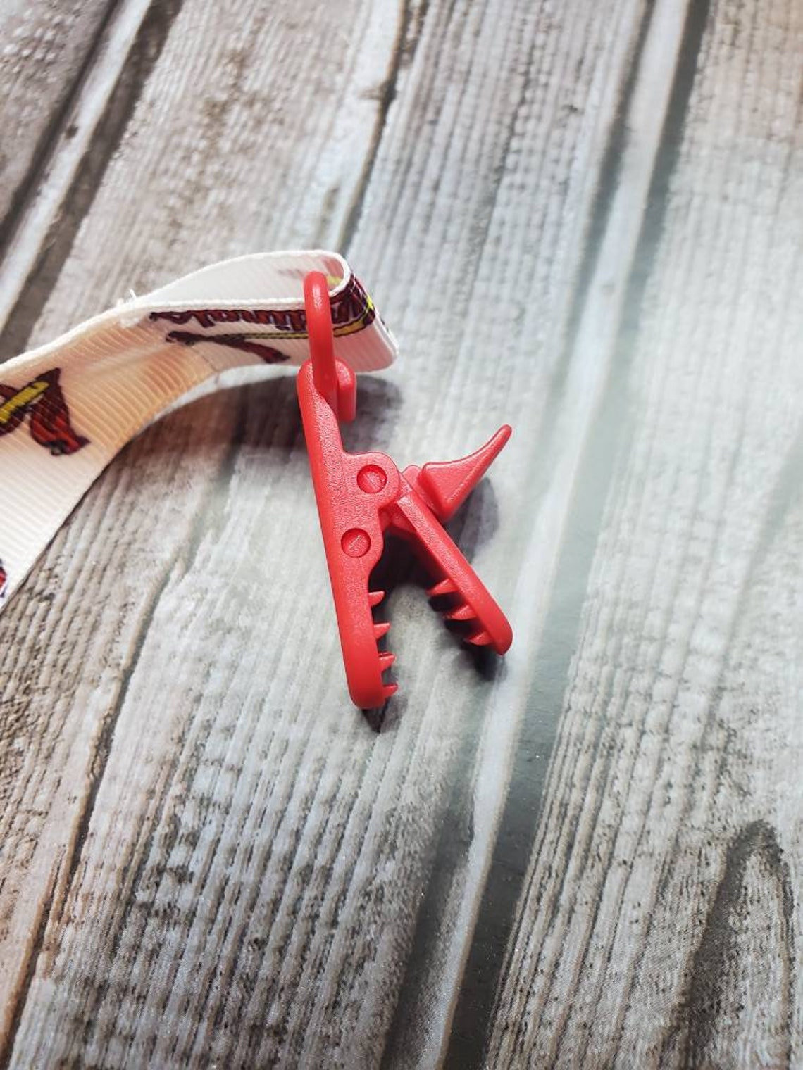 Pacifier Clip/ Baby Shower Gift / Fabric Pacifier Clip / Handmade Baby ...