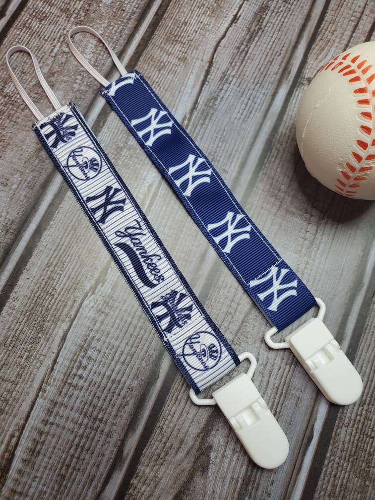 Pacifier Clip/ Baby Shower Gift / Fabric Pacifier Clip / Handmade Baby ...