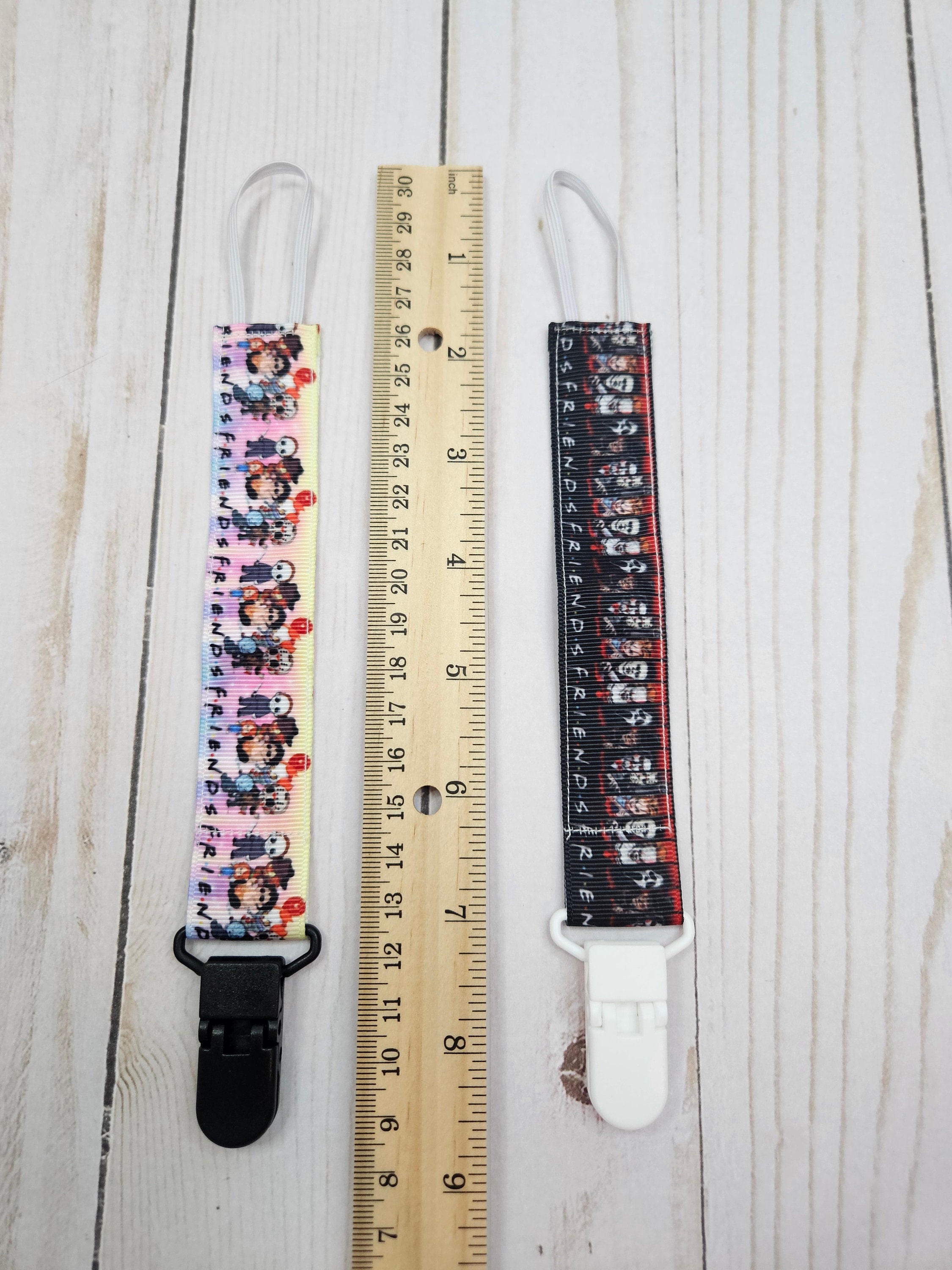 Scary Movie Characters / Pacifier Clips / - Etsy