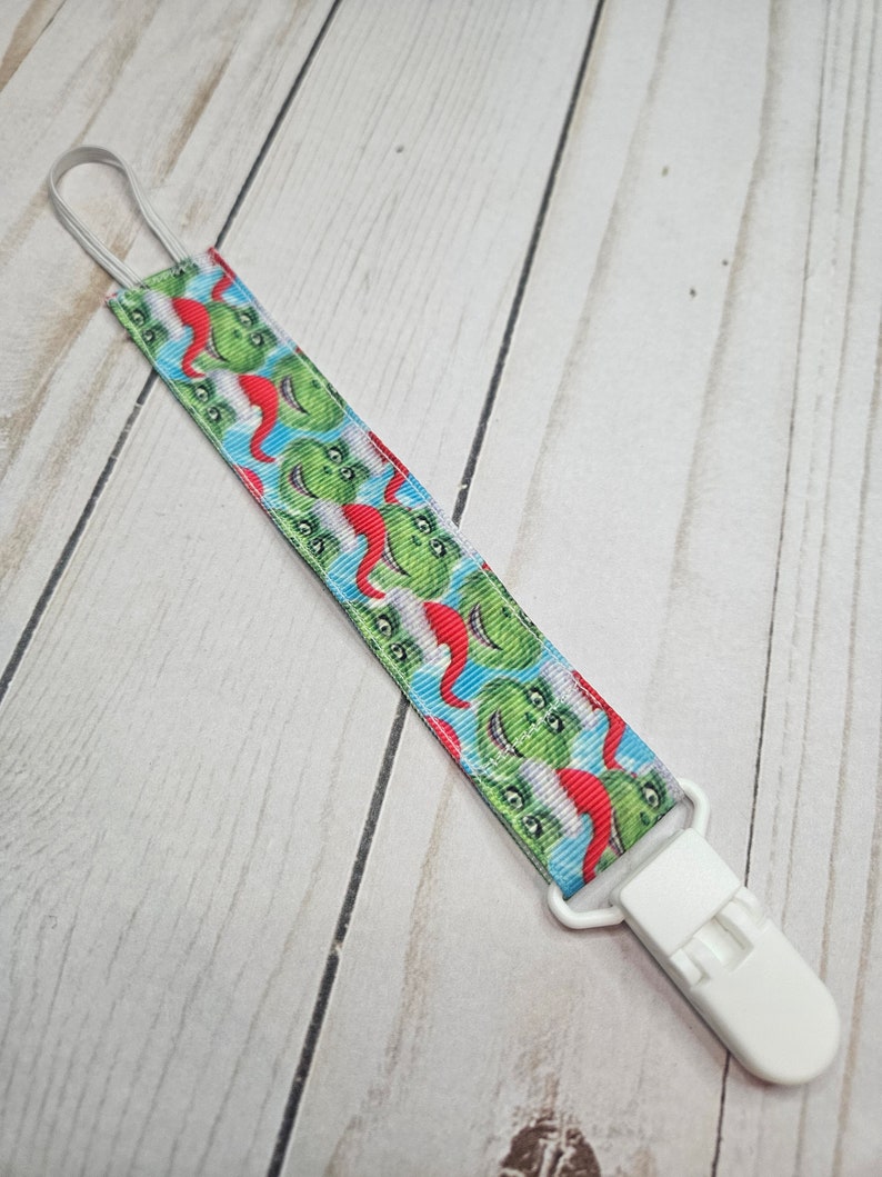 Christmas Movie Pacifier Clip / Baby Shower Gift / Fabric Pacifier Clip ...