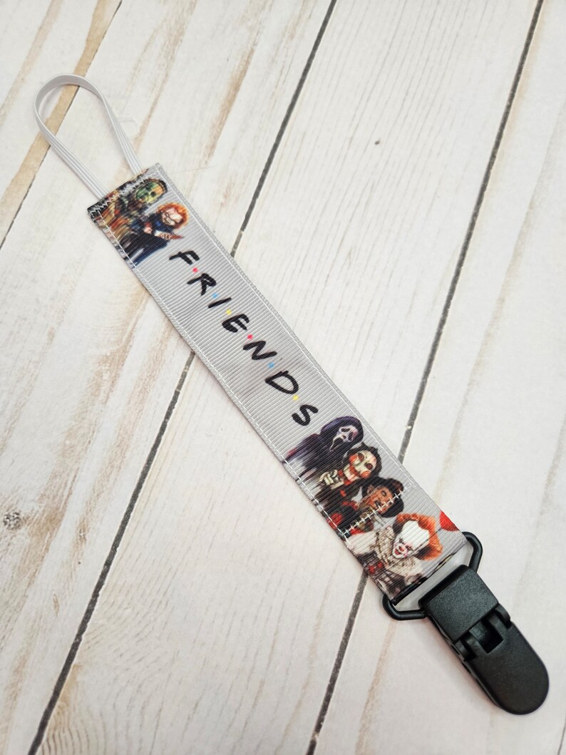 Scary Movie Characters / Pacifier Clips / - Etsy