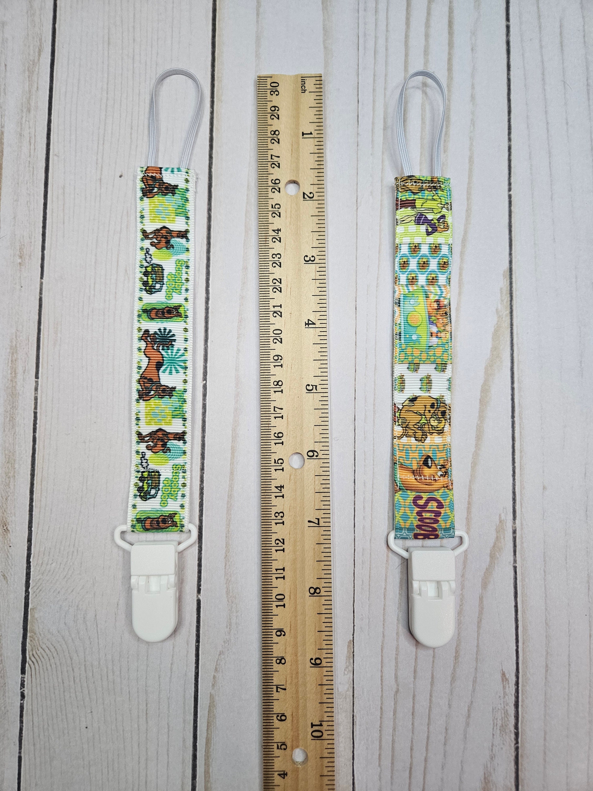 Dog Mystery TV Show Pacifier Clip / Baby Shower Gift / Fabric Pacifier ...