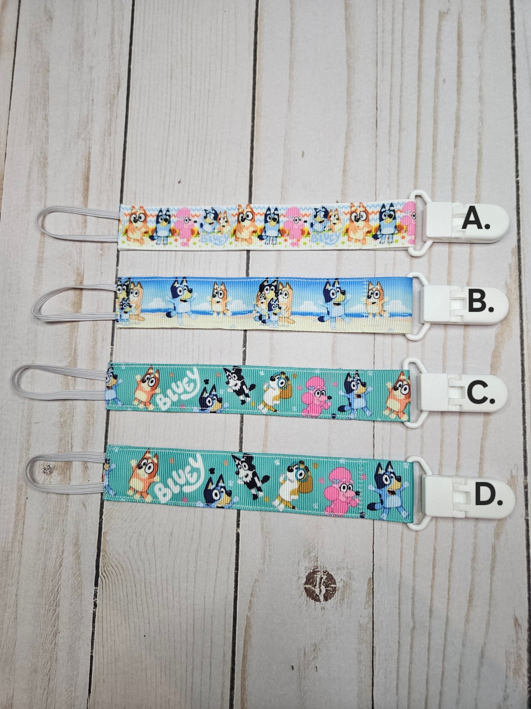 Australian Dog Toddler TV Show Pacifier Clip / Baby Shower Gift ...