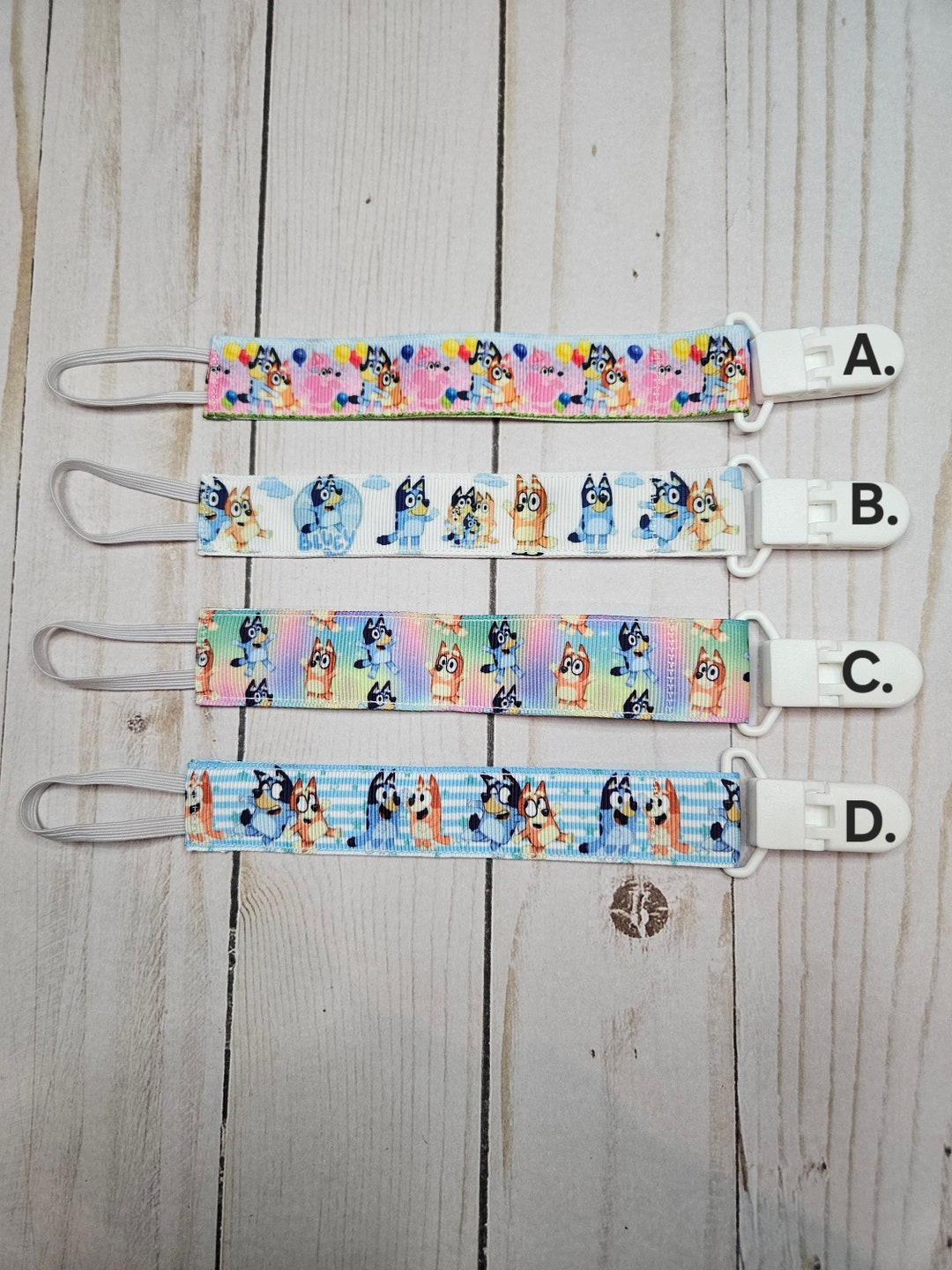 Australian Dog Toddler TV Show Pacifier Clip / Baby Shower Gift ...