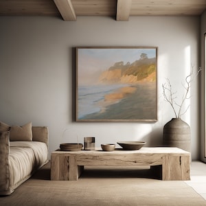 Santa Barbara Painting Goleta Beach Fine Art California Coast ...