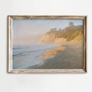 Santa Barbara Painting Goleta Beach Fine Art California Coast ...