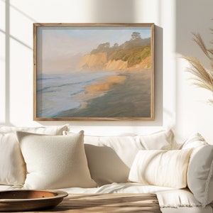 Santa Barbara Painting Goleta Beach Fine Art California Coast ...