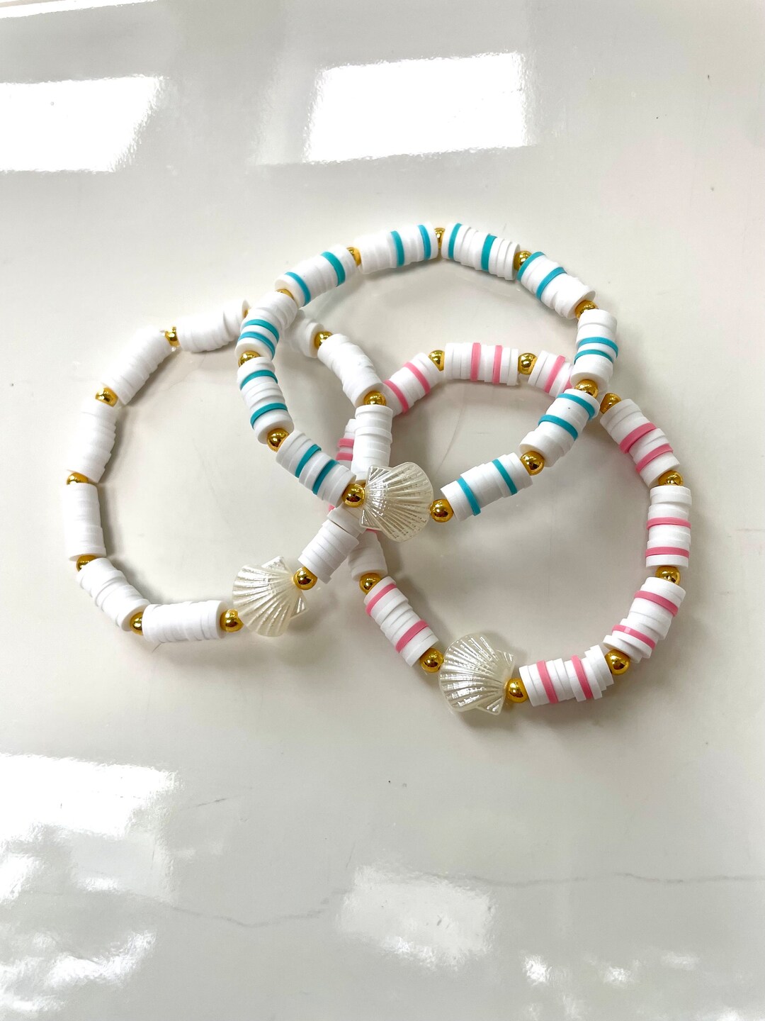 Summer Shells Bracelet - Etsy