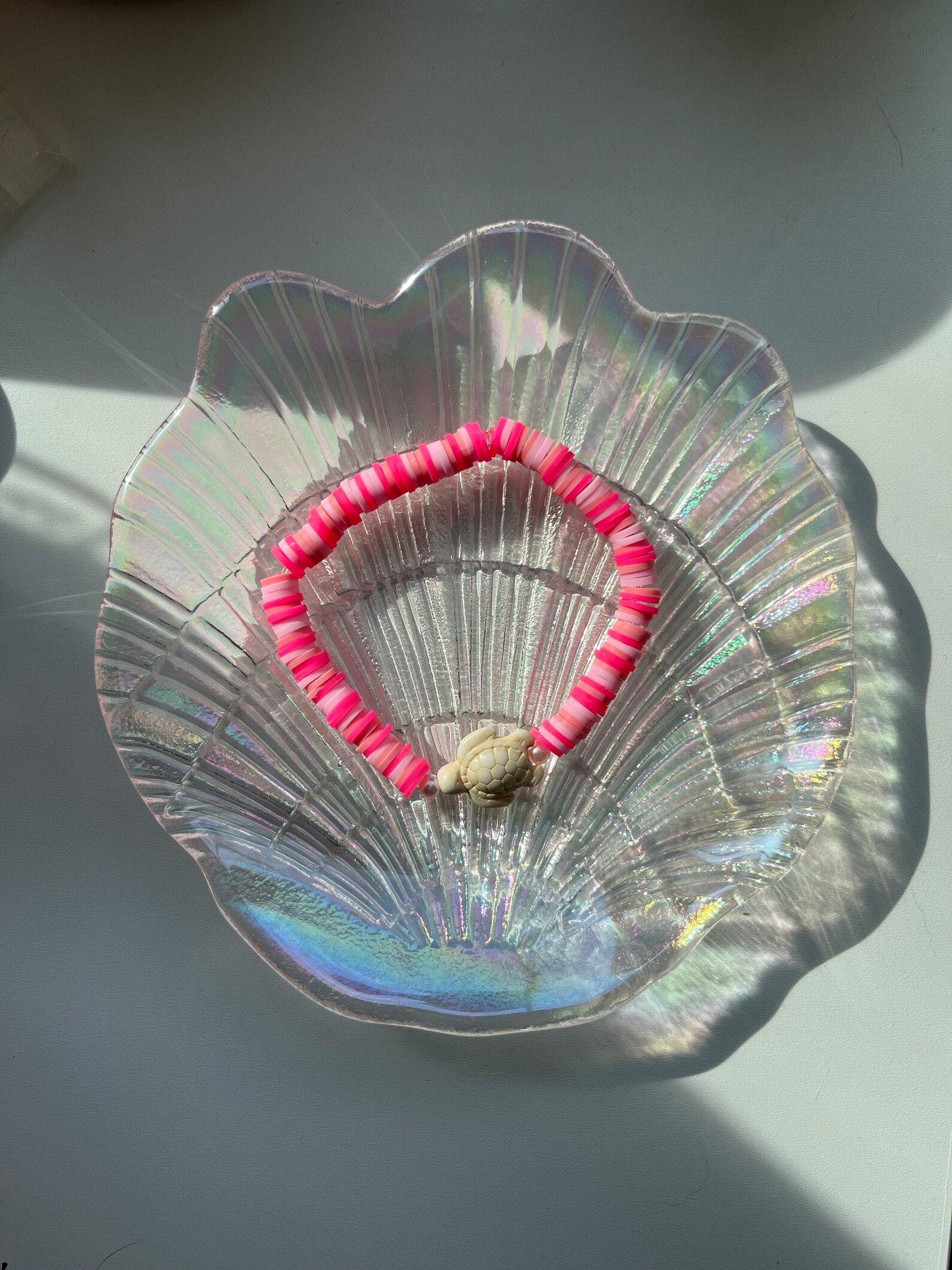 Pink Turtles Bracelet - Etsy