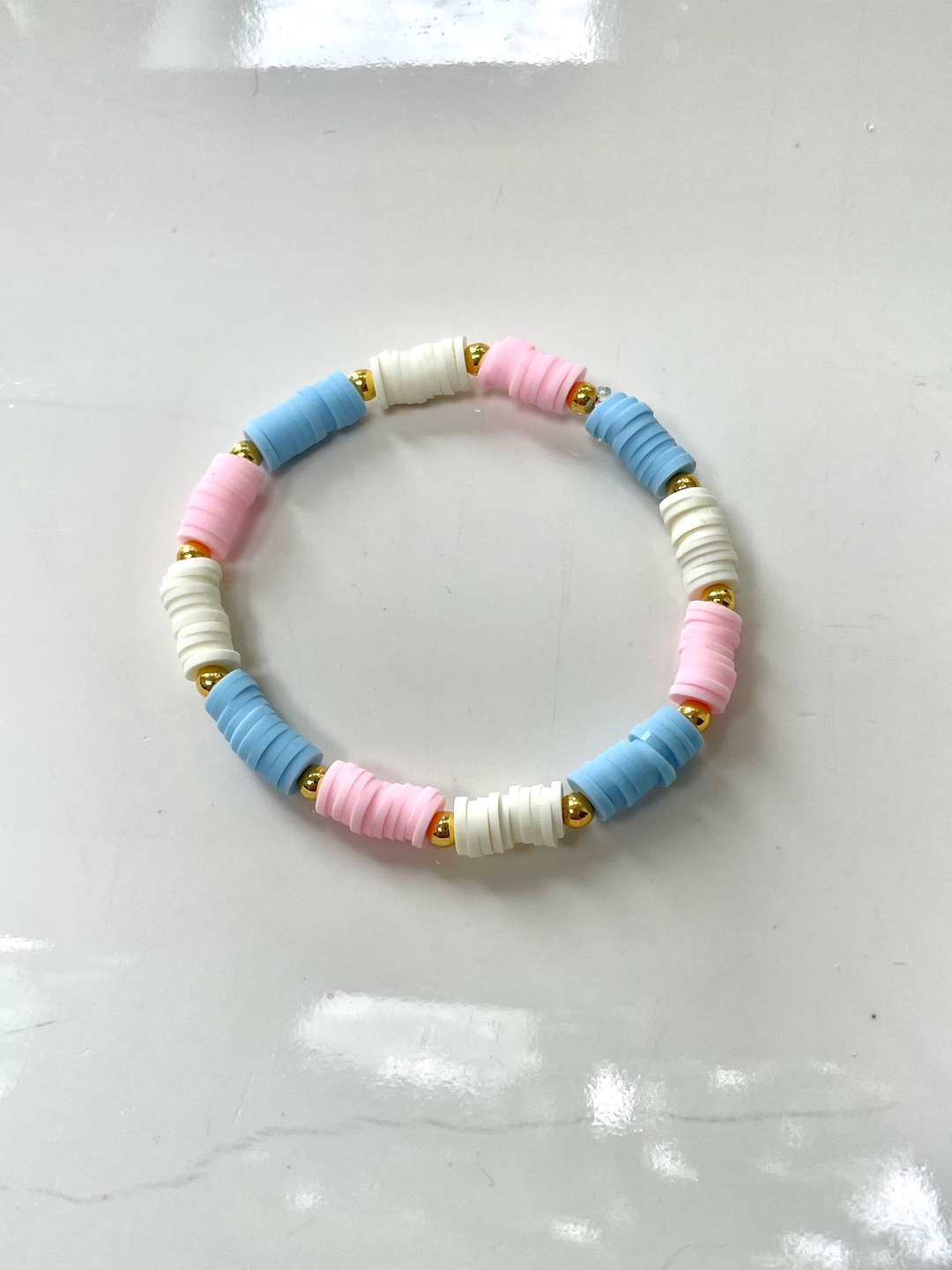 Cotton Candy Bracelet - Etsy