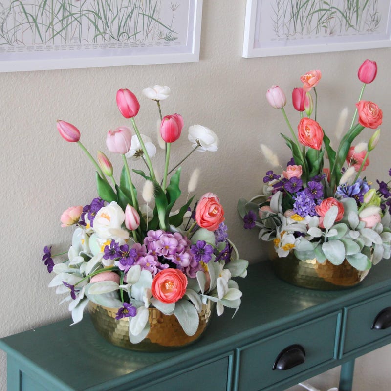 Spring Centerpiece - Etsy
