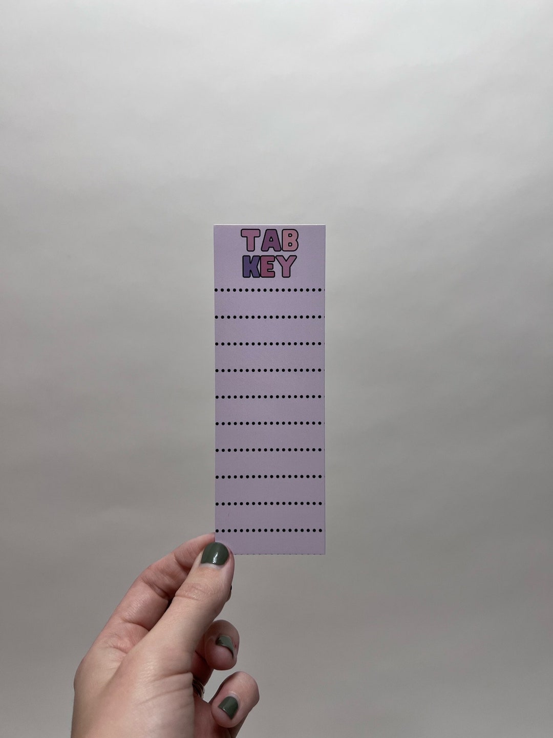 Pastel Book Tab Key Annotation Bookmark Annotation Key TBR Bookish Gift ...