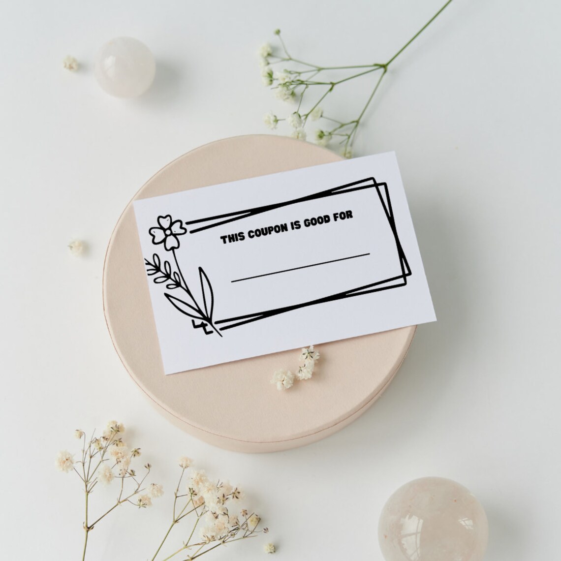 Printable Blank Gift Coupon Birthday Anniversary Appreciation - Etsy