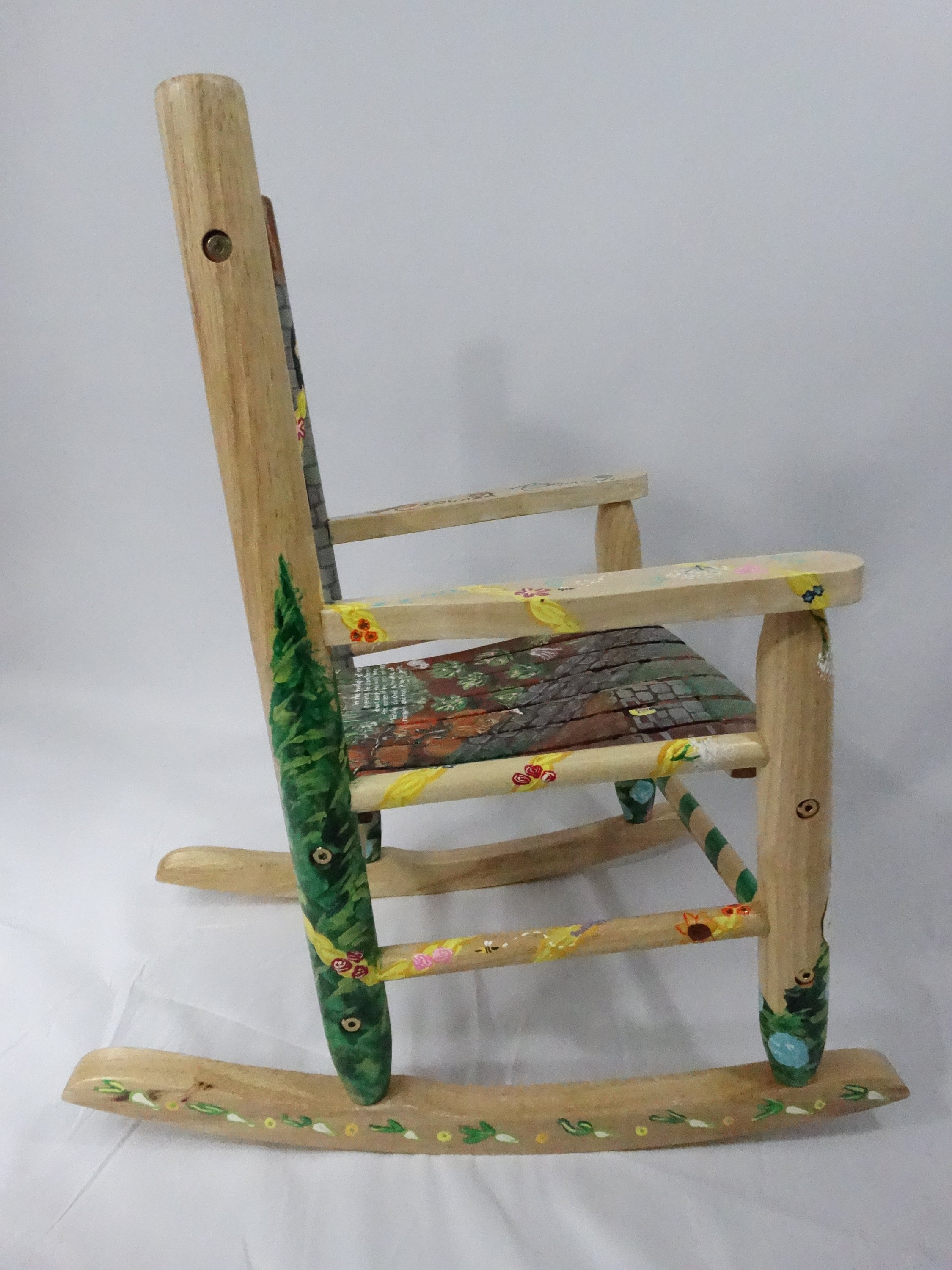 Rapunzel Kids Rocking Chair - Etsy