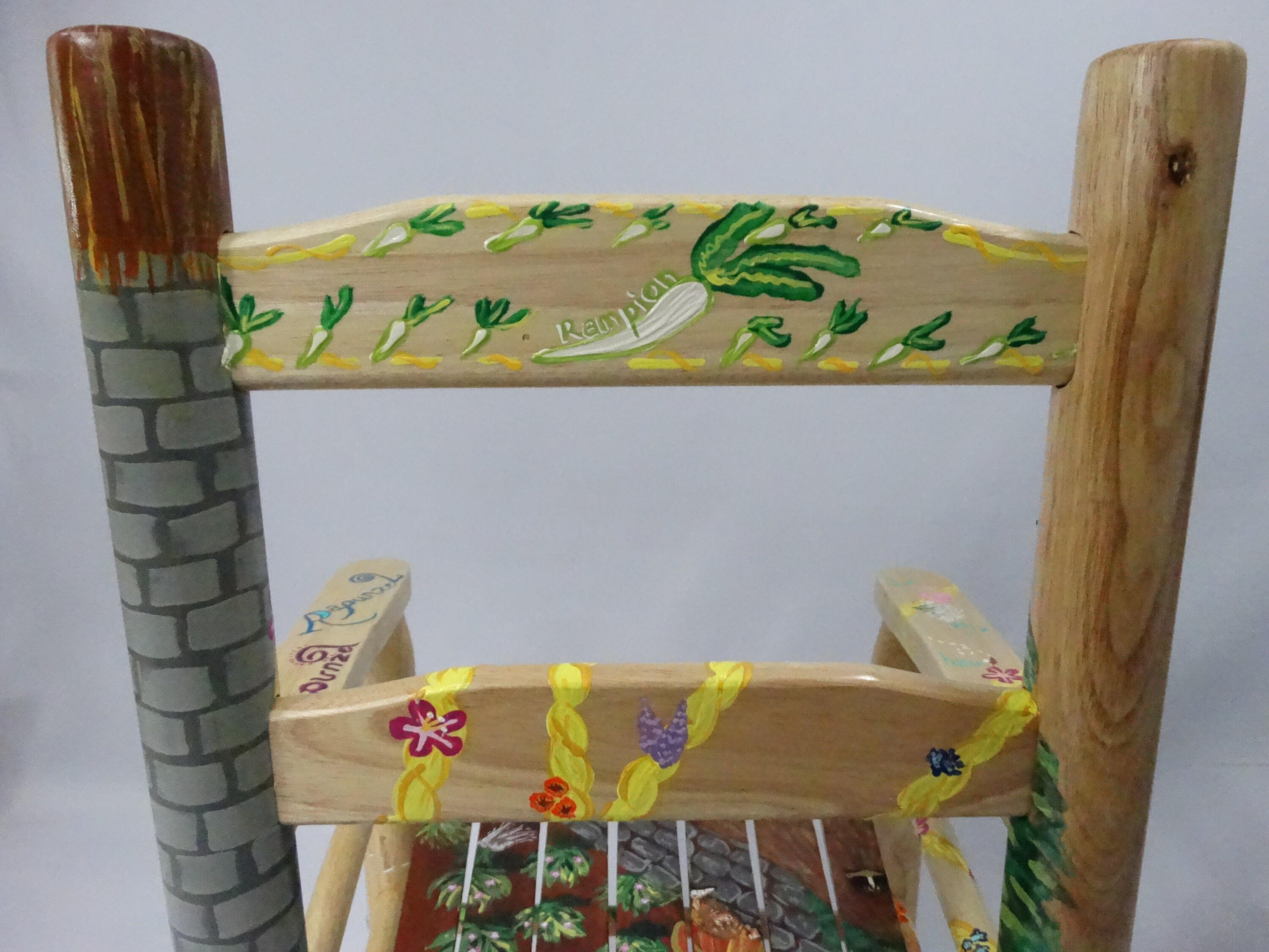 Rapunzel Kids Rocking Chair - Etsy