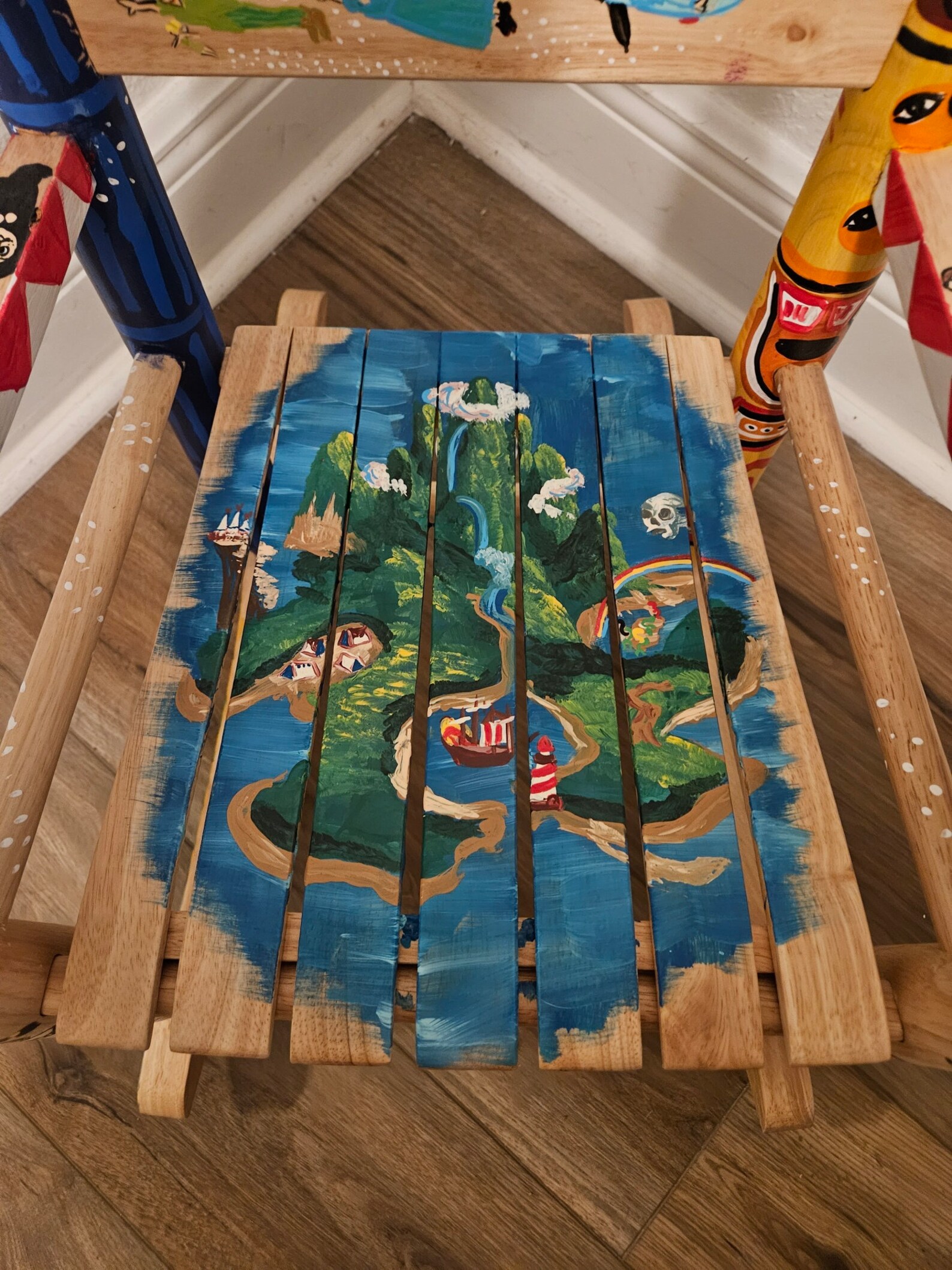 Custom Peter Pan Kids Rocking Chair (this is an Example and is NOT for ...