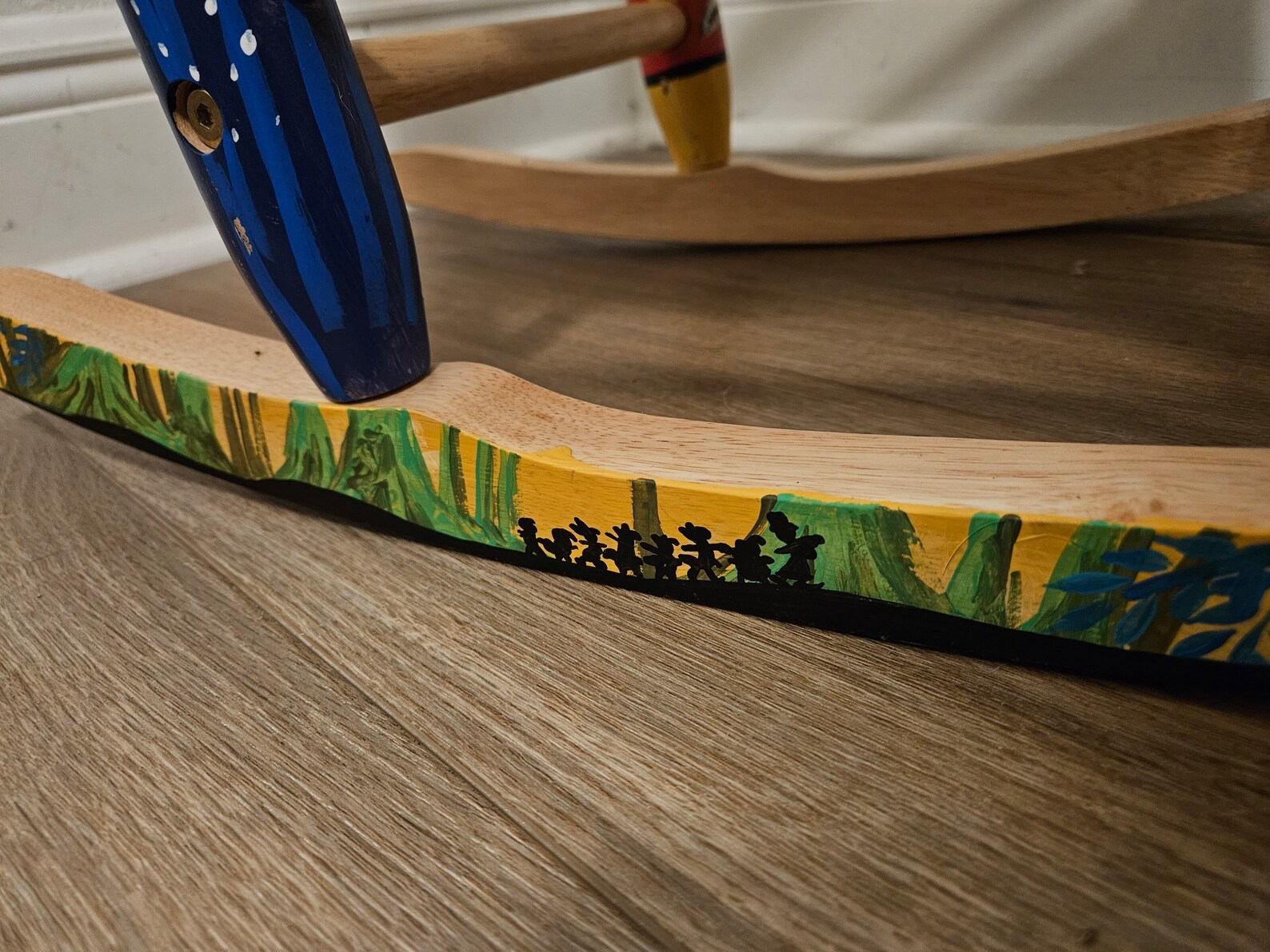 Custom Peter Pan Kids Rocking Chair (this is an Example and is NOT for ...