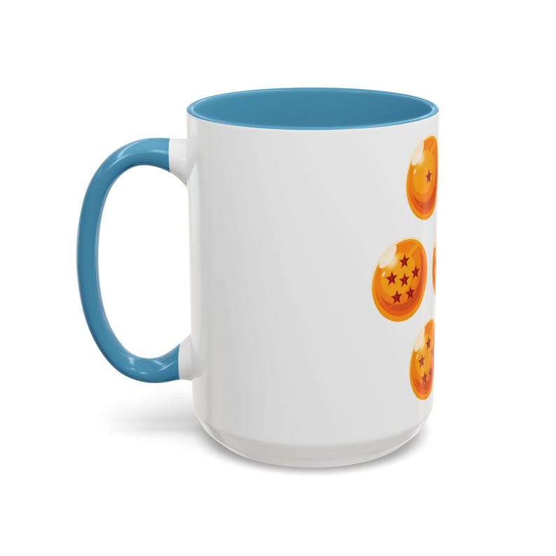 Dragon Ball Wish Orbs Super Saiyan Mug, 11oz 15oz, Collectible Item ...