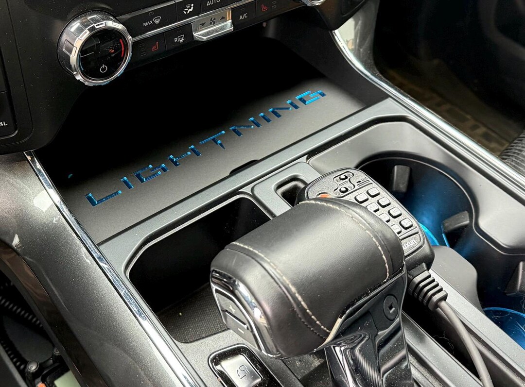 LIGHTNING Cubby Shelf LIMITED EDITION 2022 Ford Lightning F150 - Etsy