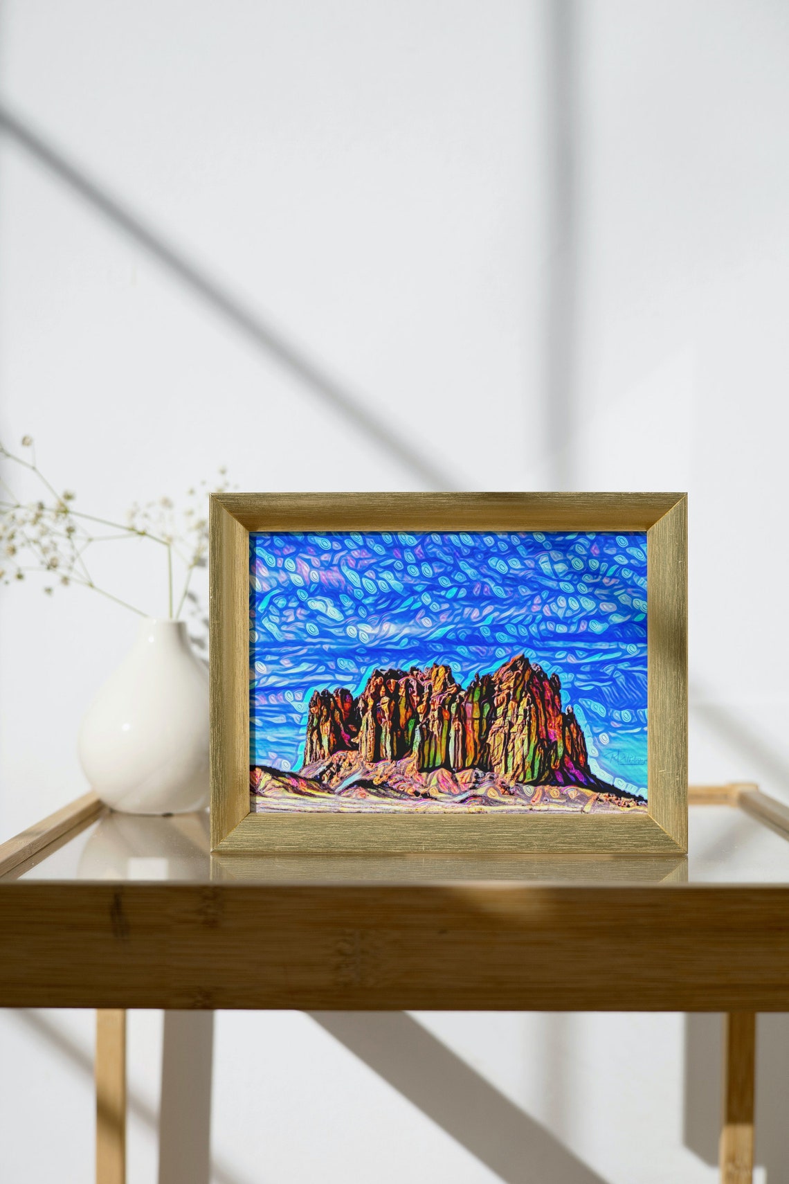 Digital Art Download Shiprock NM Photo Art Wall Decor - Etsy