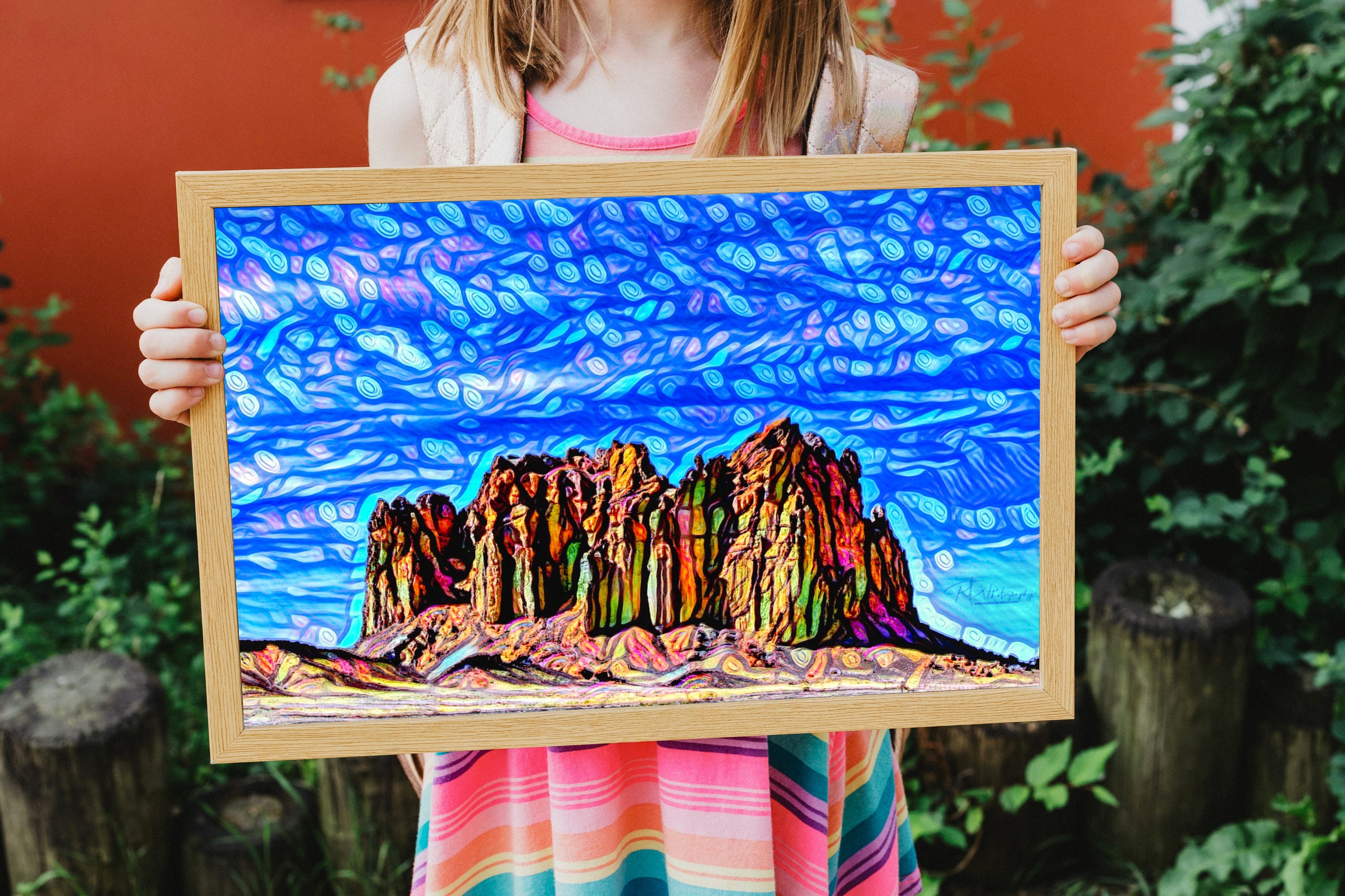 Digital Art Download Shiprock NM Photo Art Wall Decor - Etsy