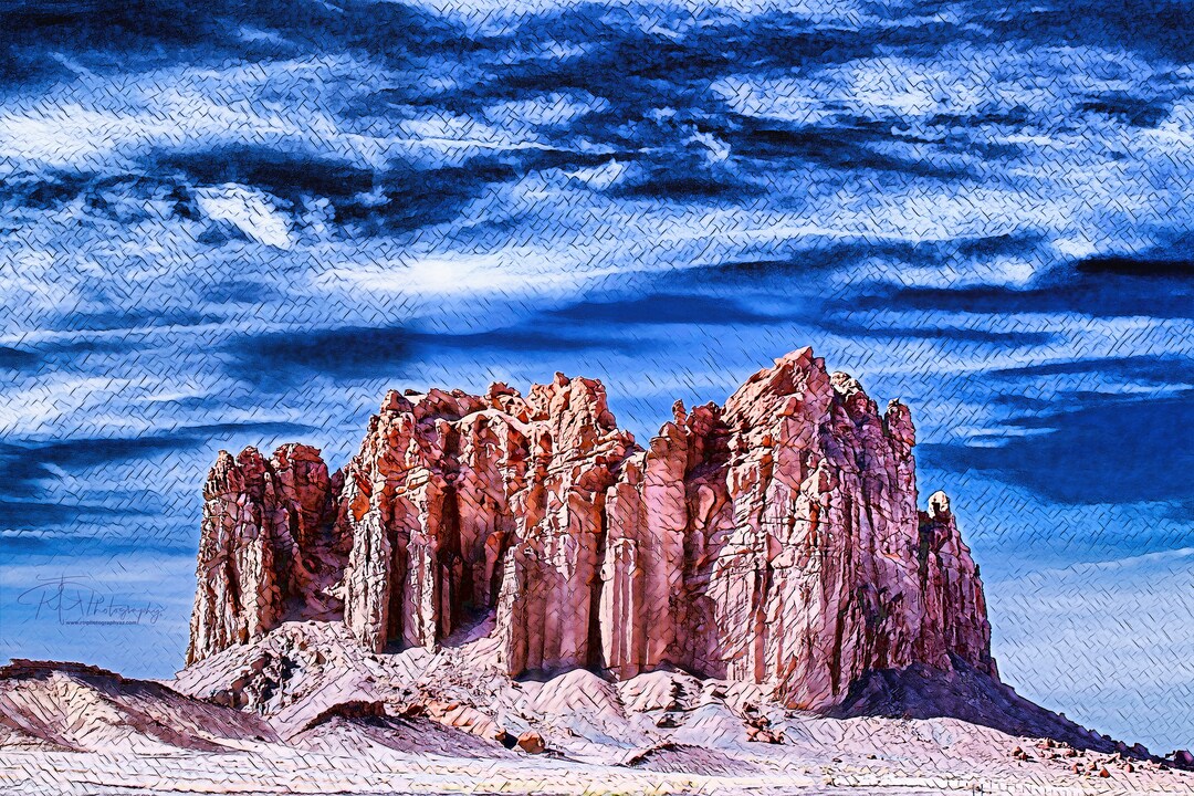 Digital Art Download Shiprock 7 Photo Art Wall Decor - Etsy