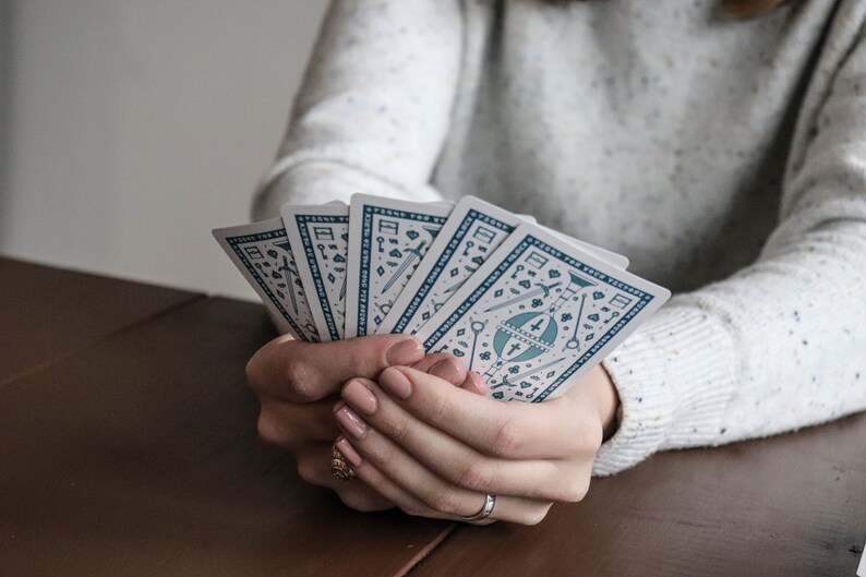 Action Adventure Playing Cards With Anime-inspired, Hand-drawn ...