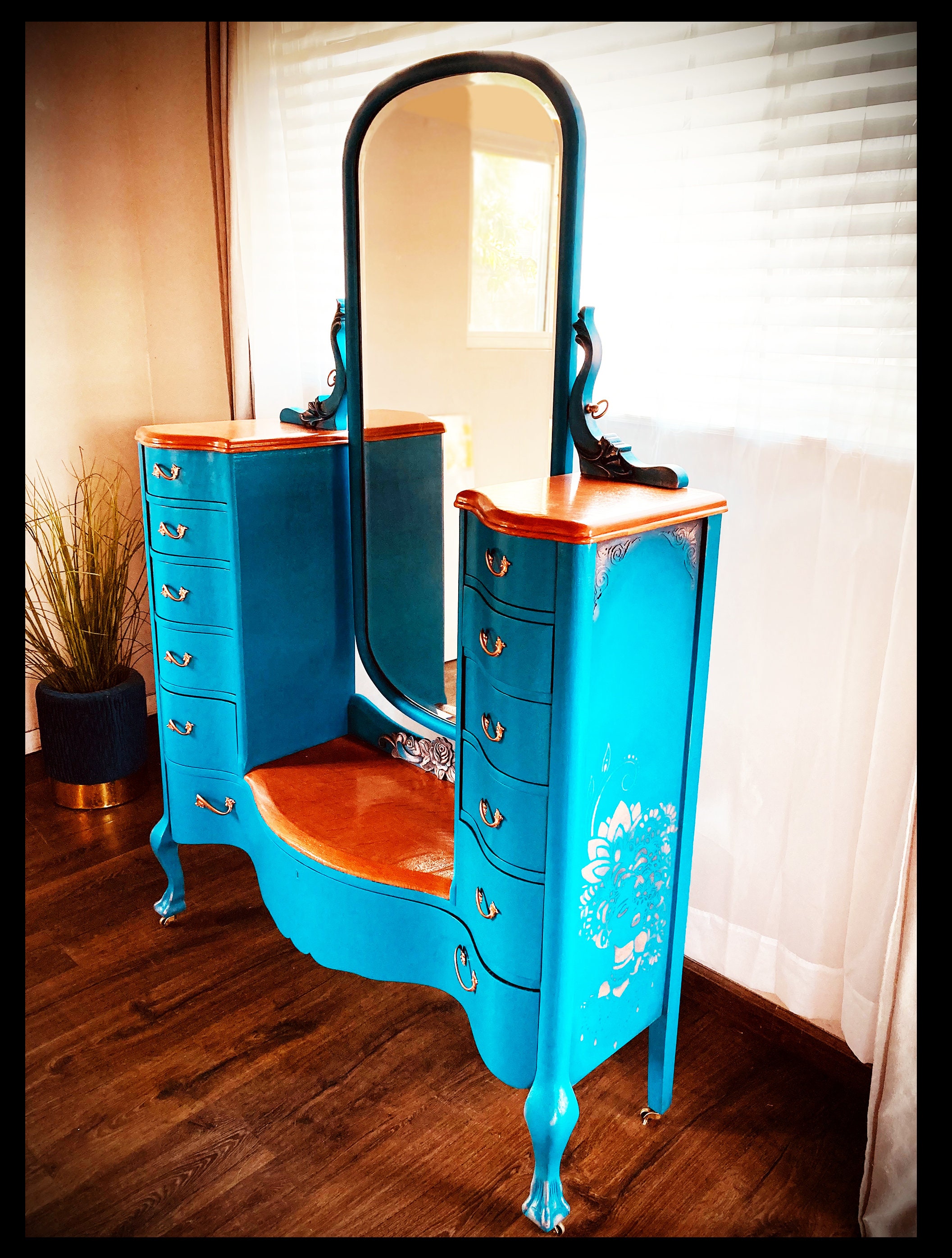 Vintage Vanity, Chifforobe, Dressing Table, Antique Dressers - Etsy