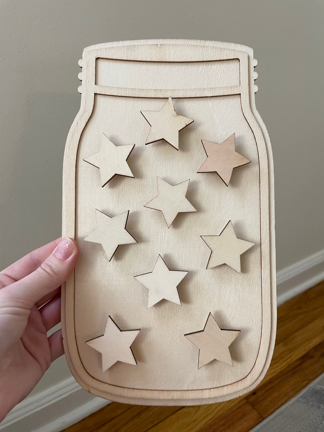 Custom Reward Jar | Behavior Jar With Tokens (and Optional Stand ...