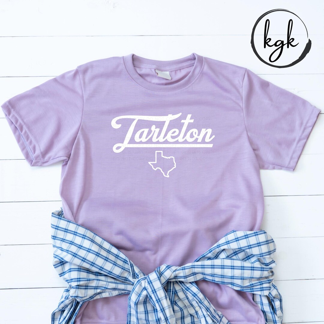 Tarleton State University Fan Art for Shirt or Car Decal PNG - Etsy