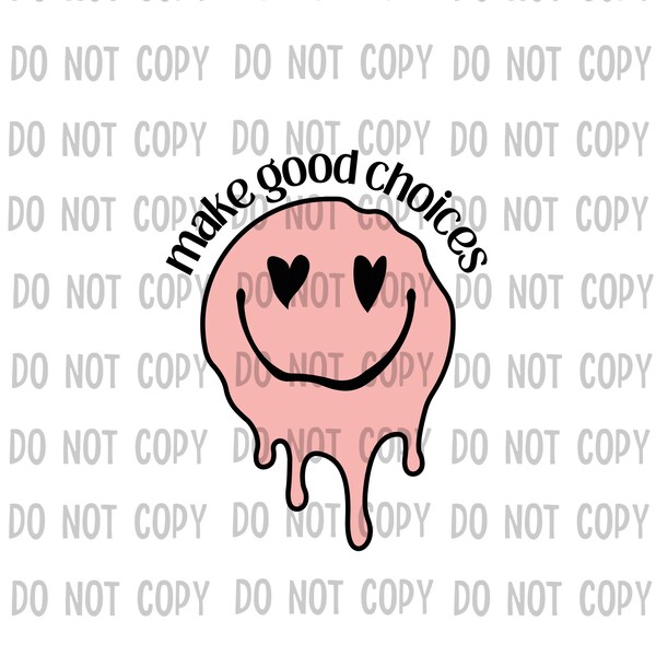Make Good Choices Svg - Etsy