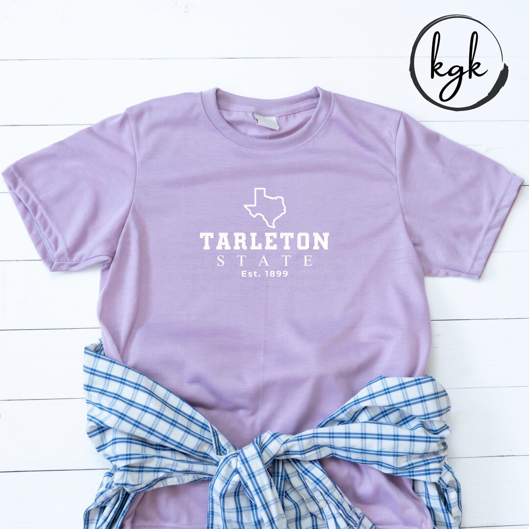 Tarleton State University Fan Art for Shirt or Car Decal PNG - Etsy