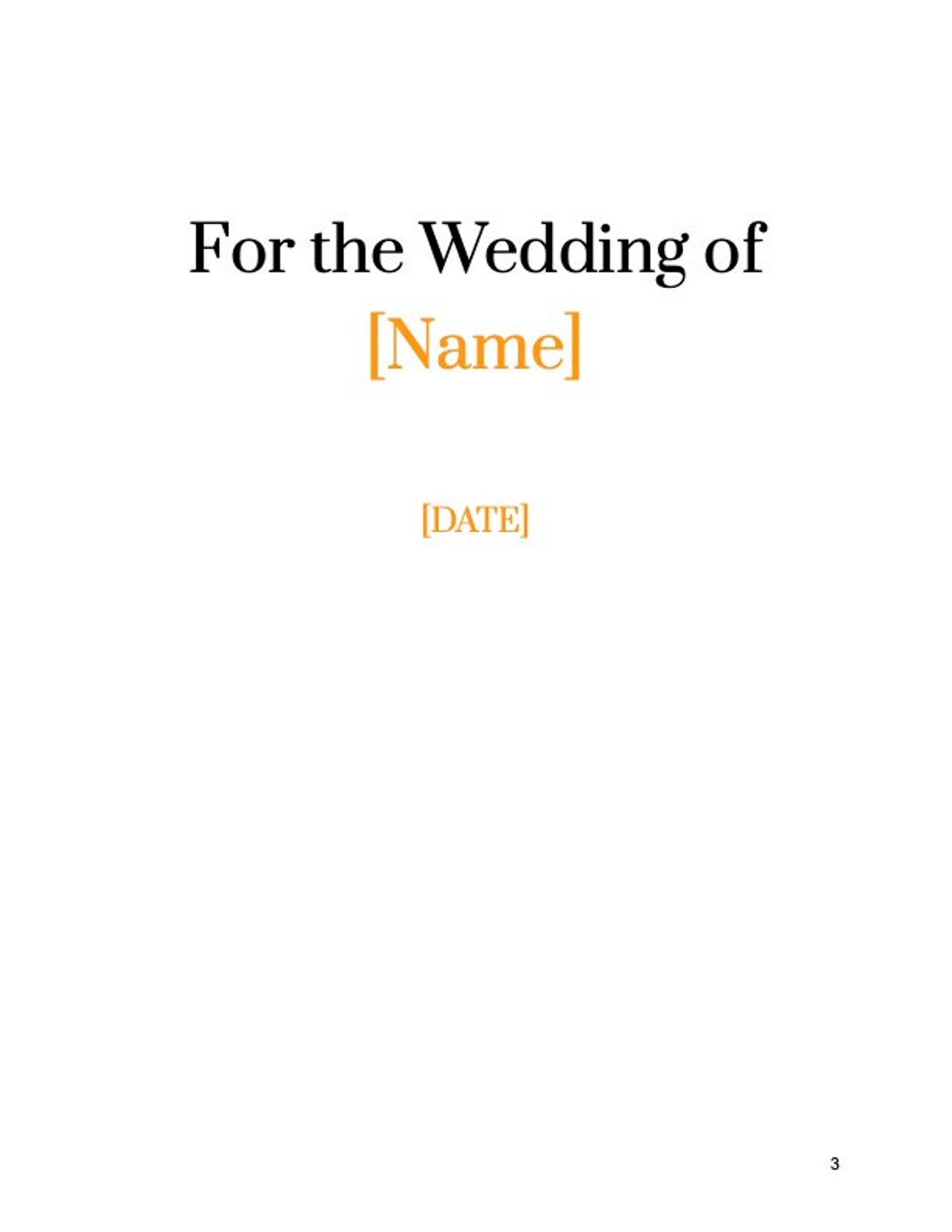 Wedding Ceremony Script Non-religious - Etsy