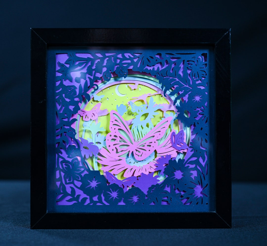 Butterfly Shadow Box - Etsy
