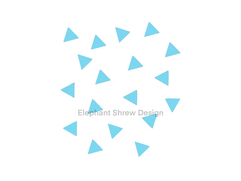 Triangle Stencil Instant Download for Arts and Crafts - Etsy