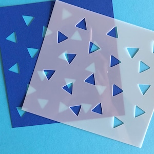 Triangle Stencil Instant Download for Arts and Crafts - Etsy