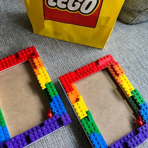 4x6 LEGO® Handmade Frame, LEGO® Unique Gift, LEGO® Handcrafted Frame ...