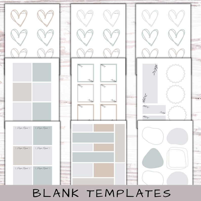 Editable Prayer Board, Prayer Board Kit, Prayer Board Printable, Vision ...